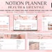PLR Notion Template 2024 Aesthetic Planner, Daily Notion Planner ...