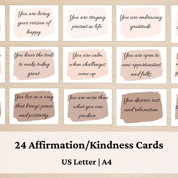 Kindness Cards - Etsy