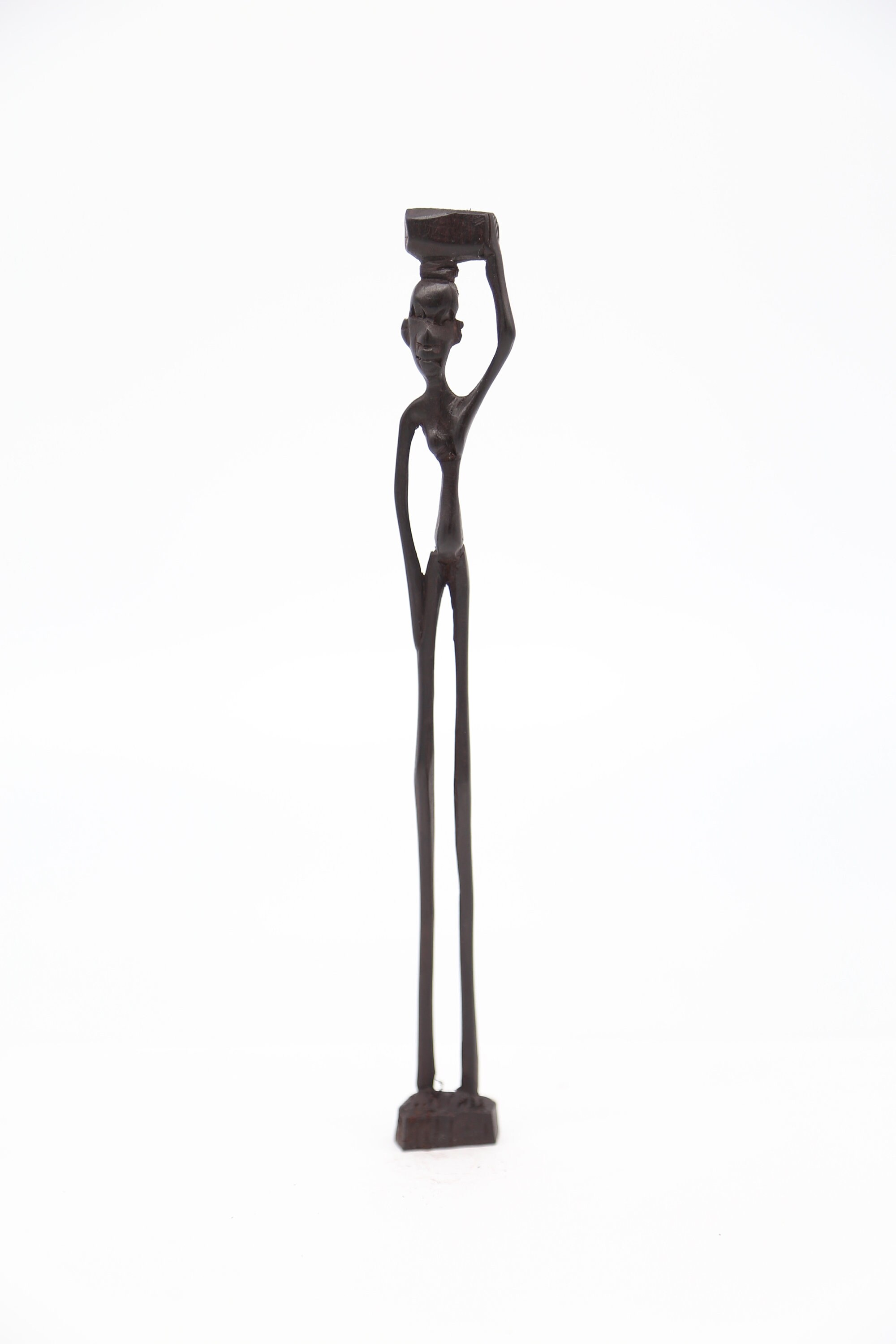 African Hand Carved Ebony Wood Figures From Tanzania - Etsy