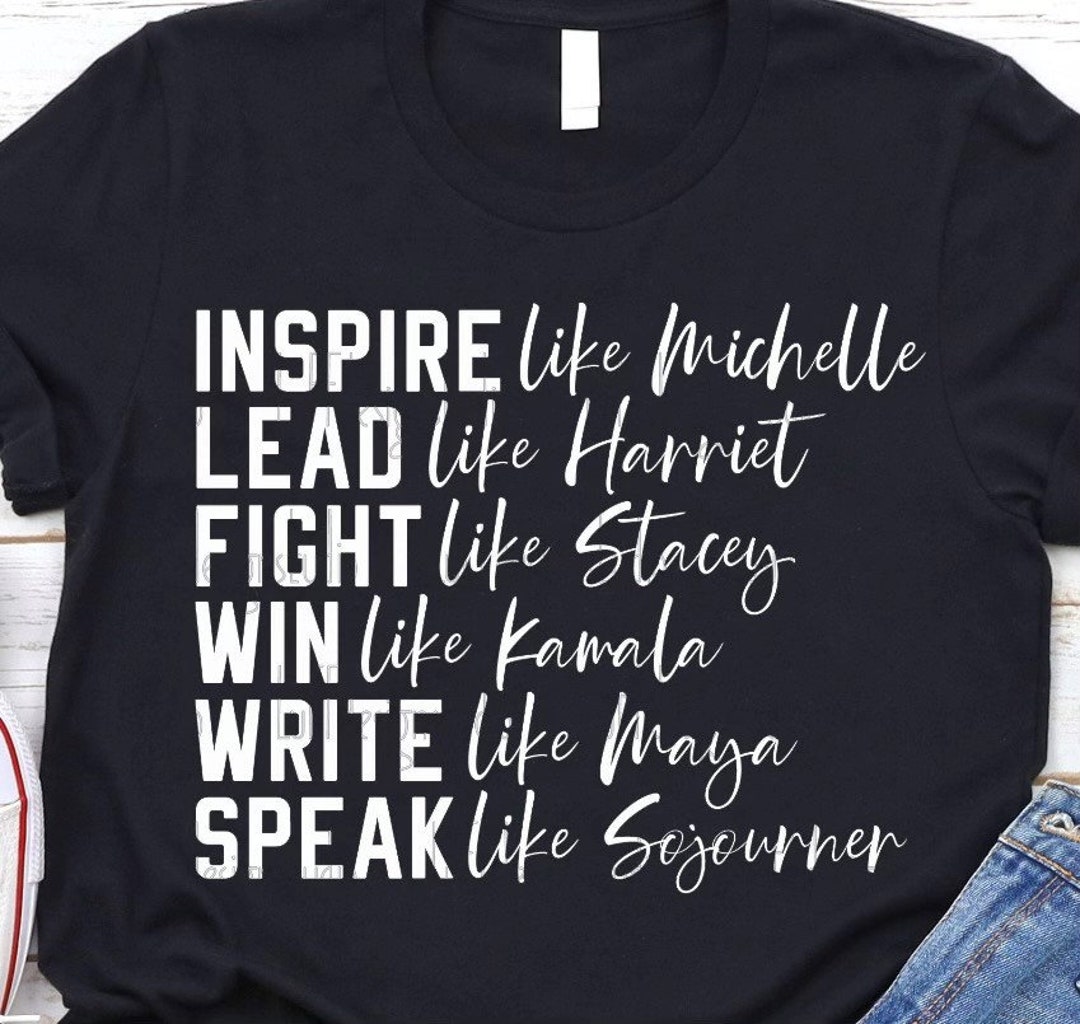Inspire, Lead, Fight, Win, Write, Speak - Etsy