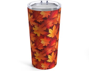 Starbucks Inspired Fall Tumbler Fall Leaves Tumbler Fall - Etsy