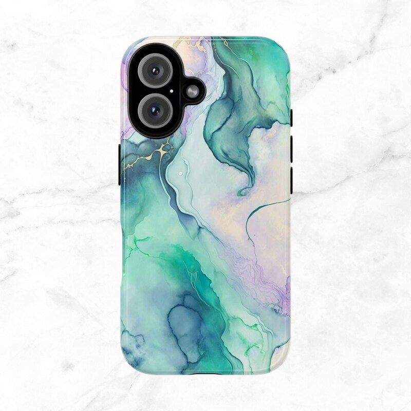 Marble iPhone Case - Etsy