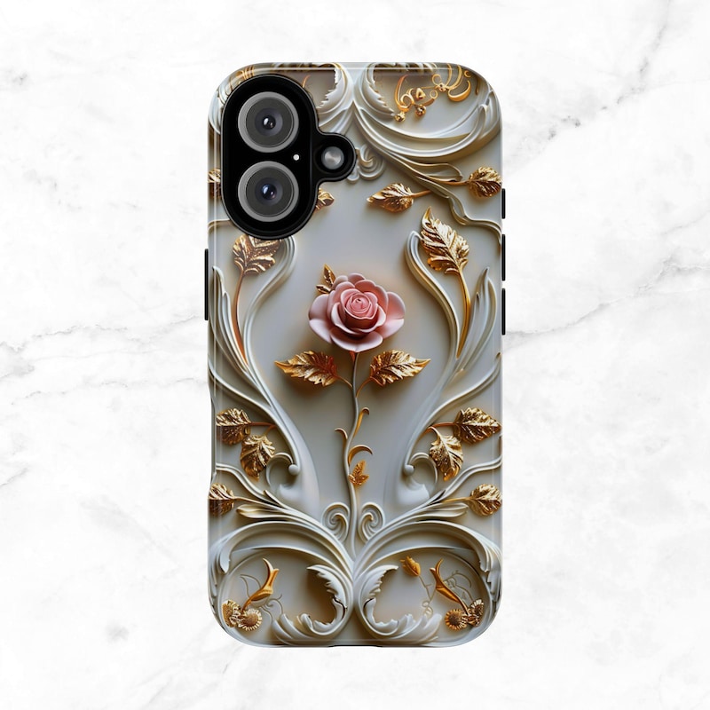 Rose Gold Phone Case - Etsy