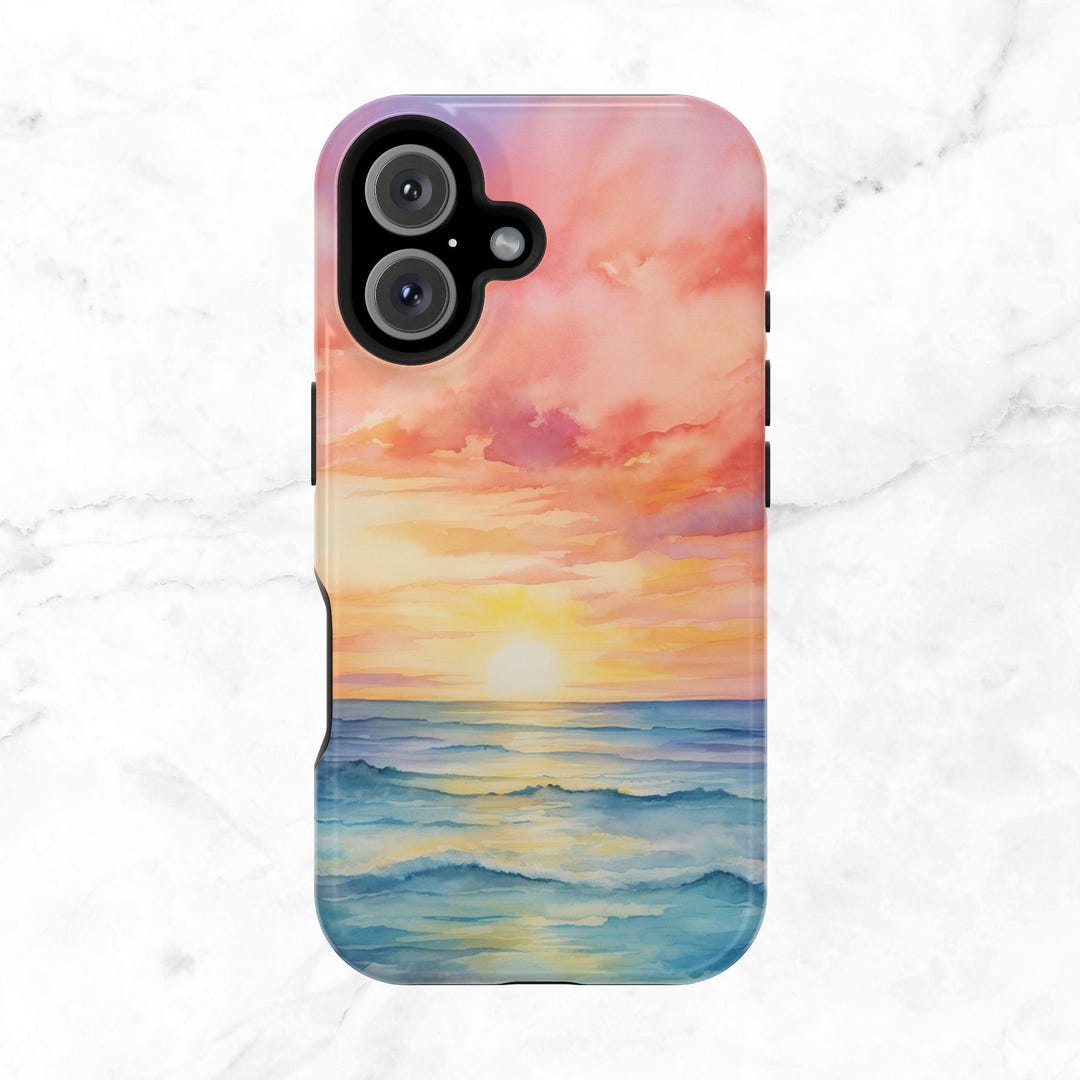 MAGSAFE Ocean Phone Case, Ocean Sunset Phone Case, Ocean iPhone Case ...