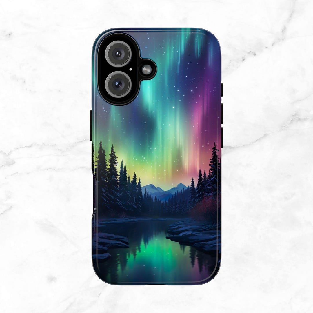 Northern Lights Phone Case: Aurora Borealis iPhone & Samsung Galaxy ...