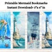 Printable Mermaid Bookmarks,printable Ocean Bookmarks,printable ...