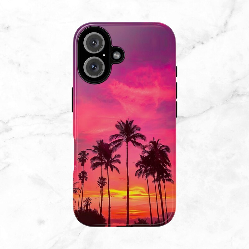 Palm Tree Phone Case - Etsy