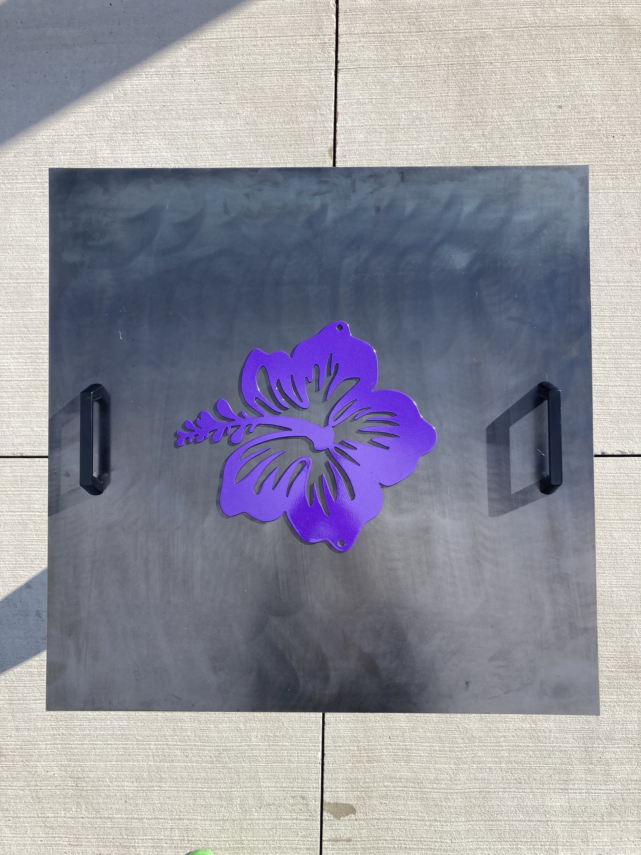 Square Metal Fire Pit Ring Lid Cover - Etsy