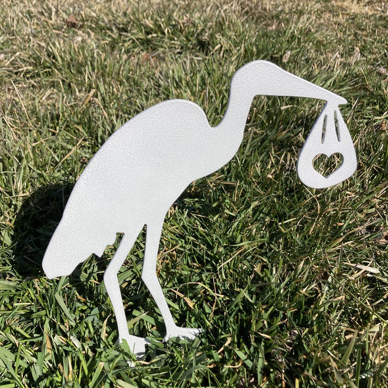 Stork Yard Sign - Etsy