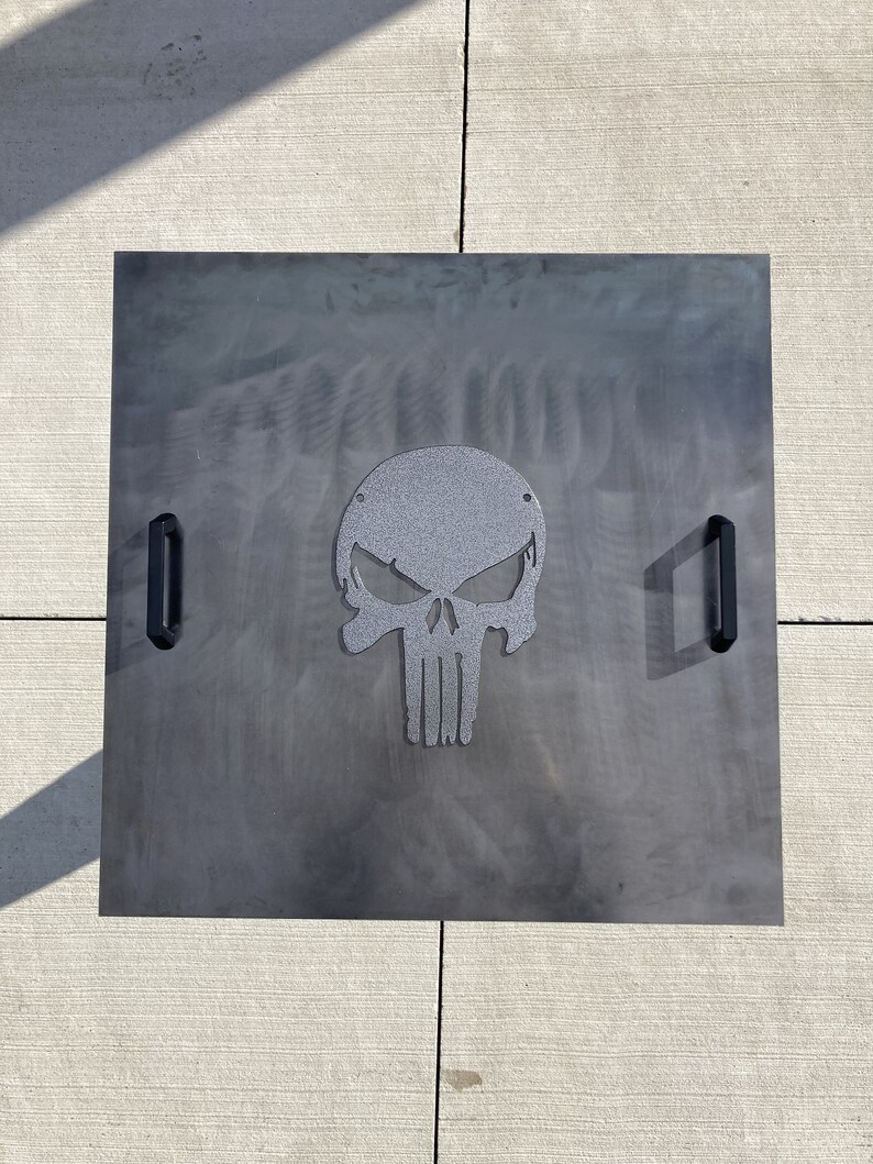 Square Metal Fire Pit Ring Lid Cover - Etsy