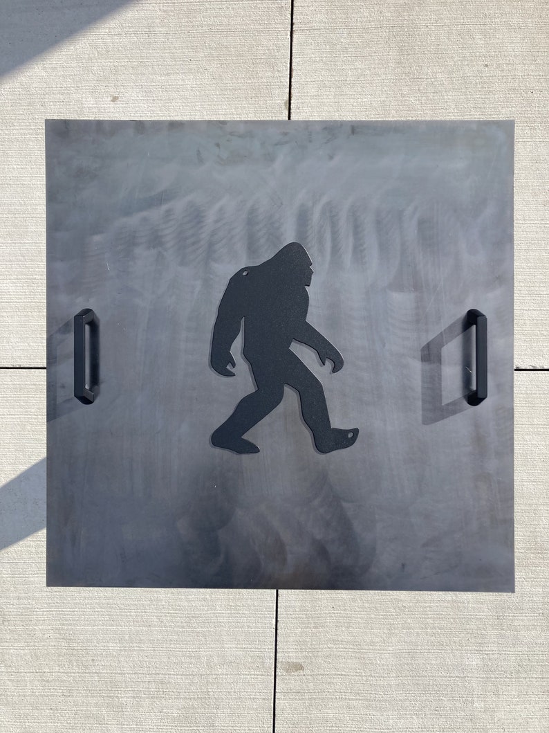 Square Metal Fire Pit Ring Lid Cover - Etsy