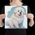 Cute and Sweet Great Pyrenees Cartoon Canvas Print - Etsy