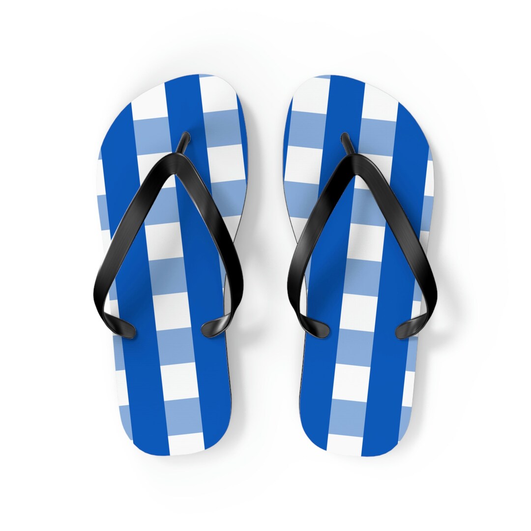 Royale Buffalo Plaid Flip Flops || Summertime, Flip Flops, Neutral ...