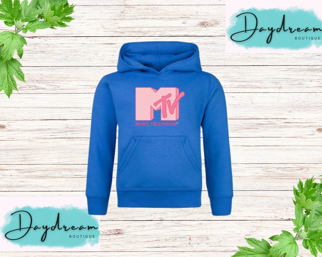 MTV Toddler Hoodie, 90s MTV Graphic Hoodie, Pullover Sweatshirt, Music ...