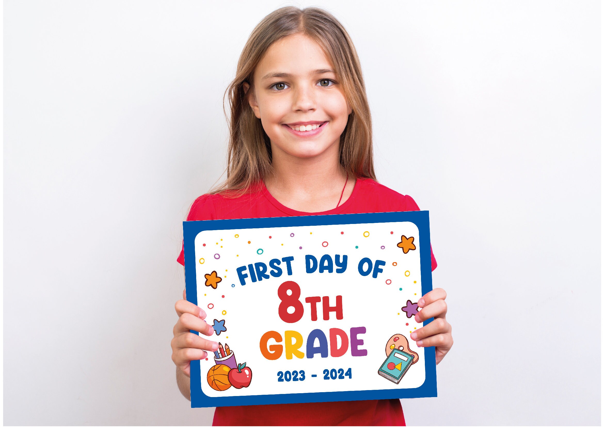 Printable Back to School | First Day of School Signs 2023 | Instant ...