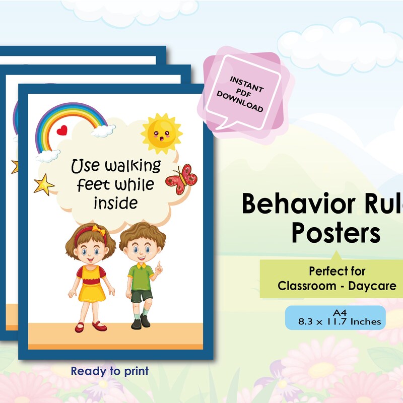 Classroom Rules Sign - Etsy