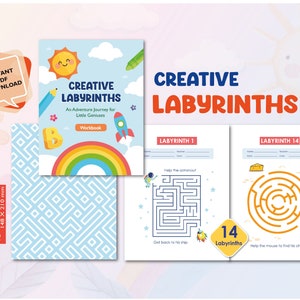 Labyrinth for Childreen / Workbook Labyrinth / Worksheets / School Fun / Learning Activities ...