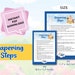 DAYCARE DIAPERING STEPS Poster/ Childcare Center Printable Diapering ...