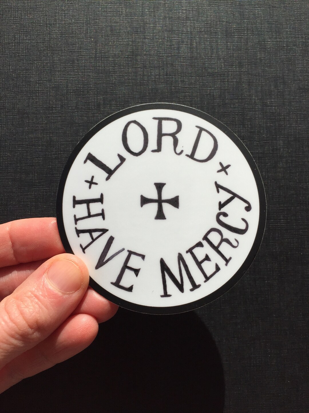 Lord Have Mercy Sticker, Jesus Prayer Sticker, Orthodox Christian ...