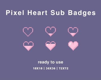 Twitch Pink Pixel Panels - Etsy