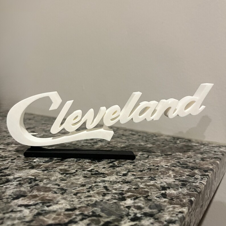 Desktop Cleveland Sign - Etsy