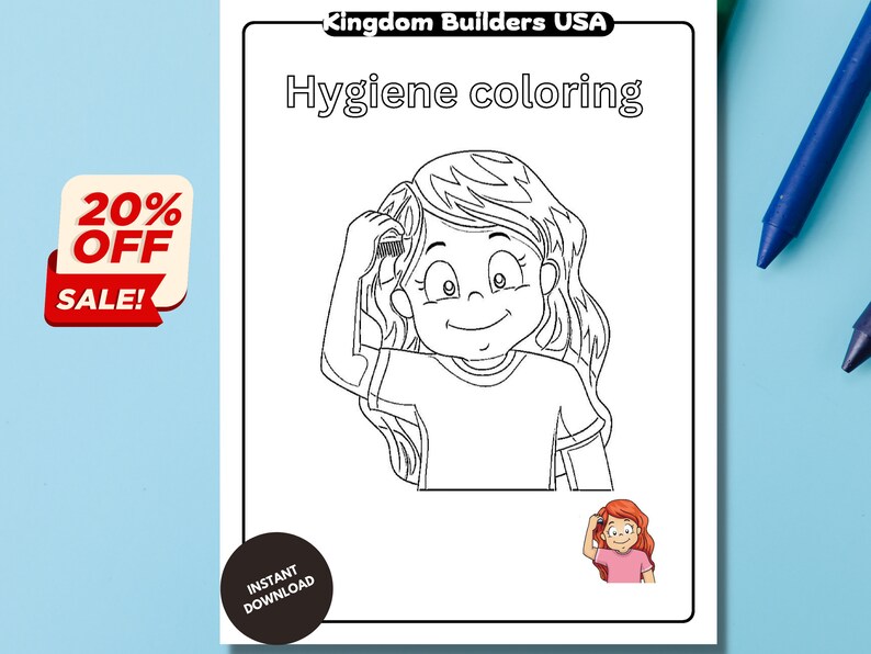 Creative Coloring Fun for Kids: Printable Color Page and - Etsy