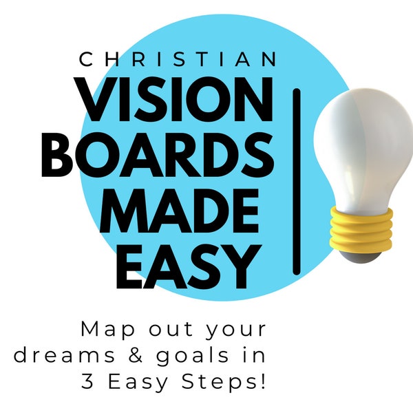 Vision Board Christian - Etsy
