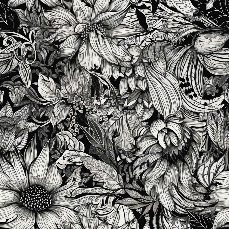 70 Nature's Beauty Printable Scenery and Flower Colouring Pages Perfect ...