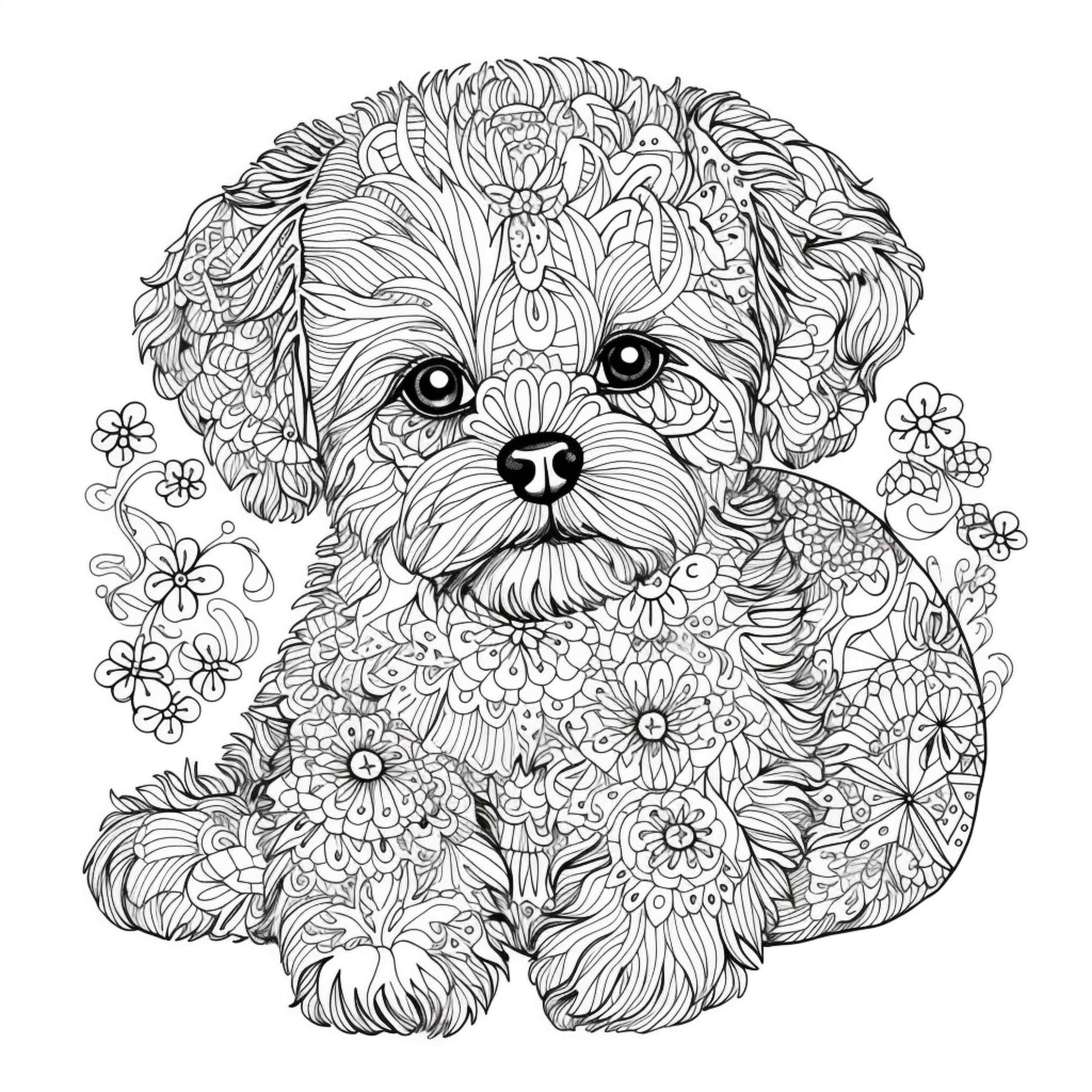 65 Whimsical Wildlife Highly Detailed Colouring Pages of Adorable ...