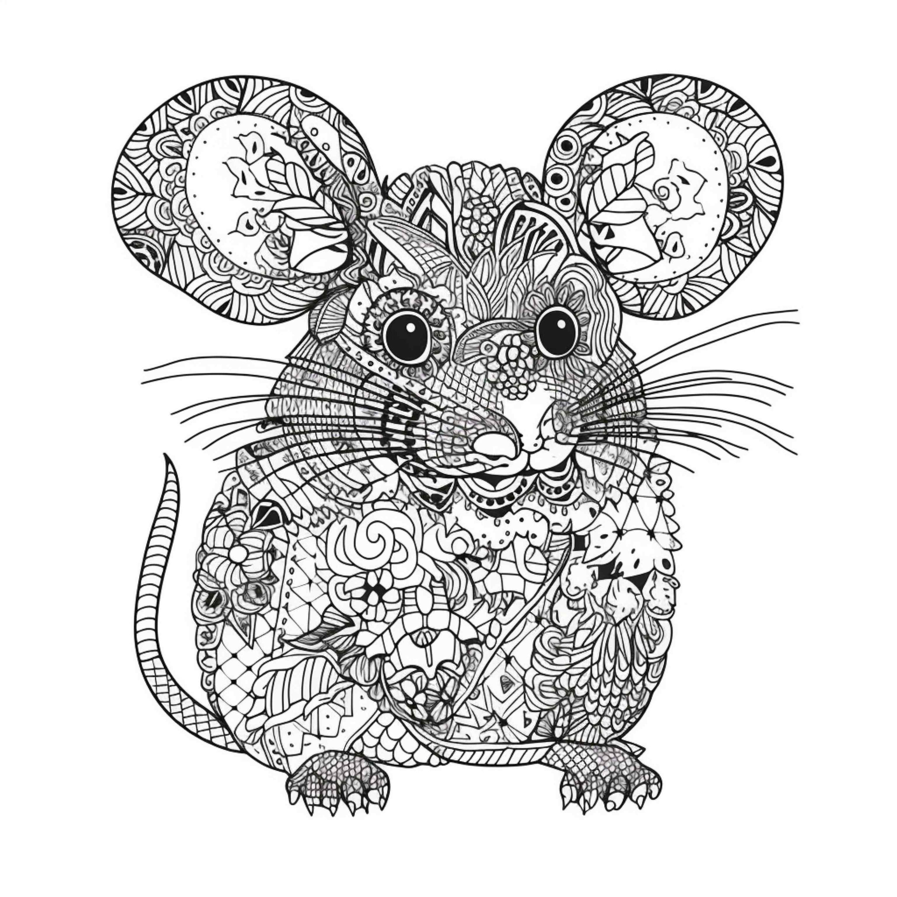 65 Whimsical Wildlife Highly Detailed Colouring Pages of Adorable ...