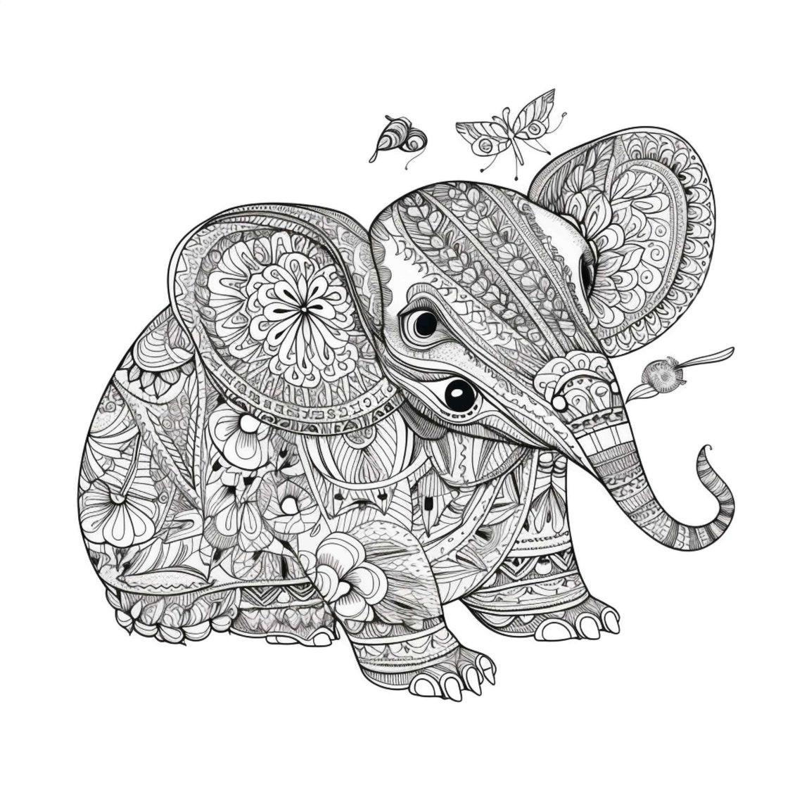 65 Whimsical Wildlife Highly Detailed Colouring Pages of Adorable ...