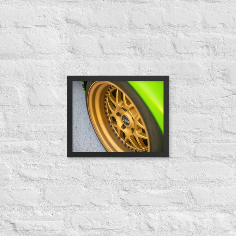 BBS Wheels Porsche 911 - Framed Photo Paper Poster - Etsy