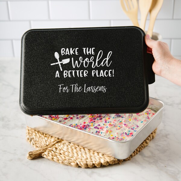 Monogrammed Cake Pan - Etsy