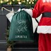 Personalized Santa Sack for Kids Presents velvet Christmas - Etsy