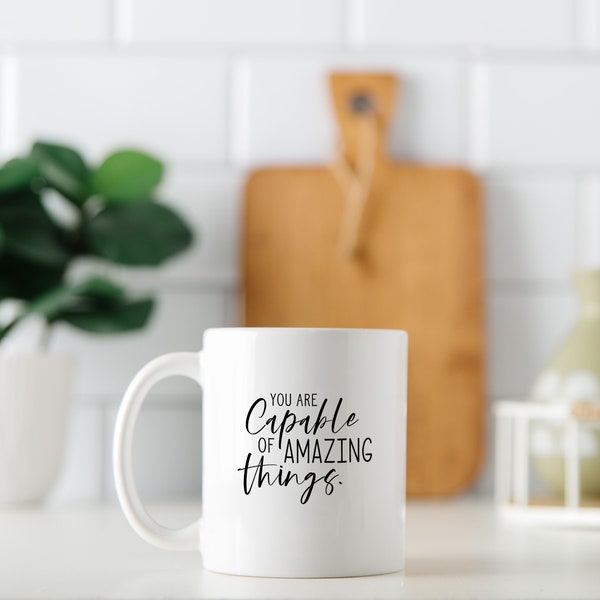 Inspirational Mug - Etsy