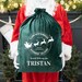 Personalized Santa Sack for Kids Presents velvet Christmas Gift Bag W ...