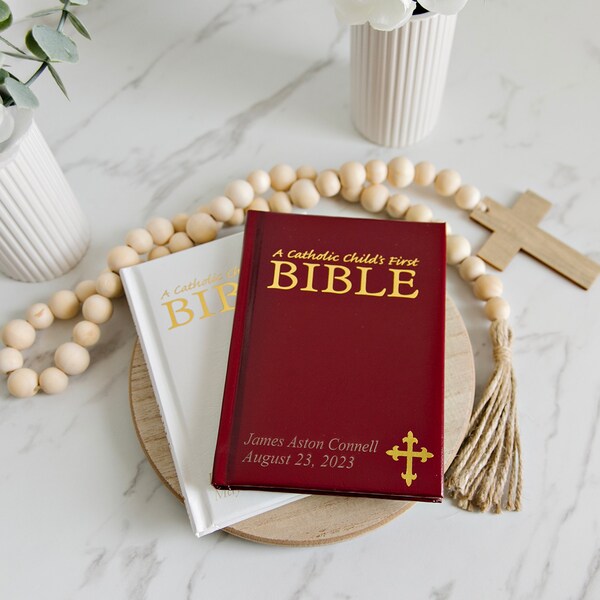 Bible With Name Engraved - Etsy