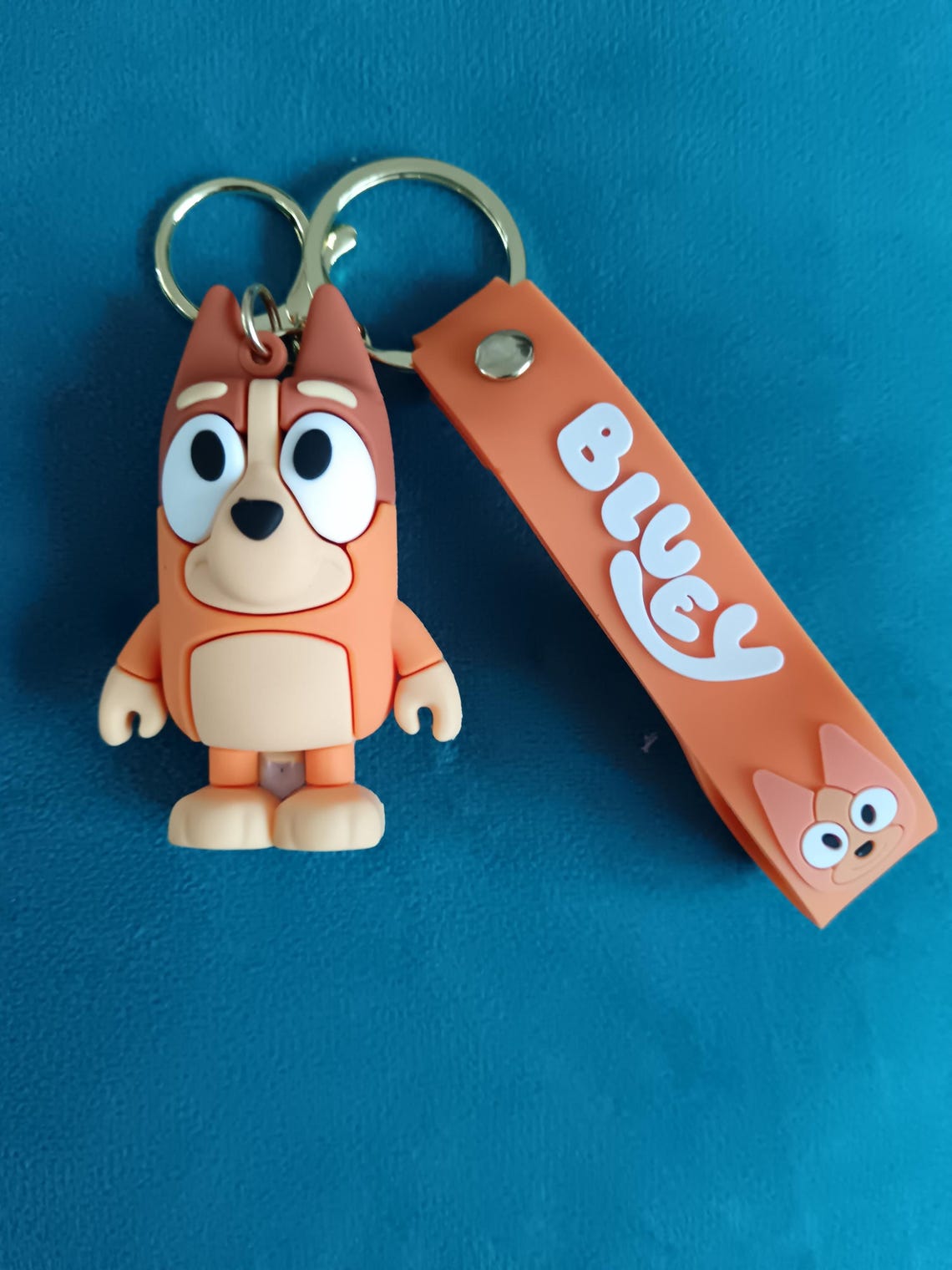 Bluey and Friends Key Rings / Bag Charms - Etsy UK