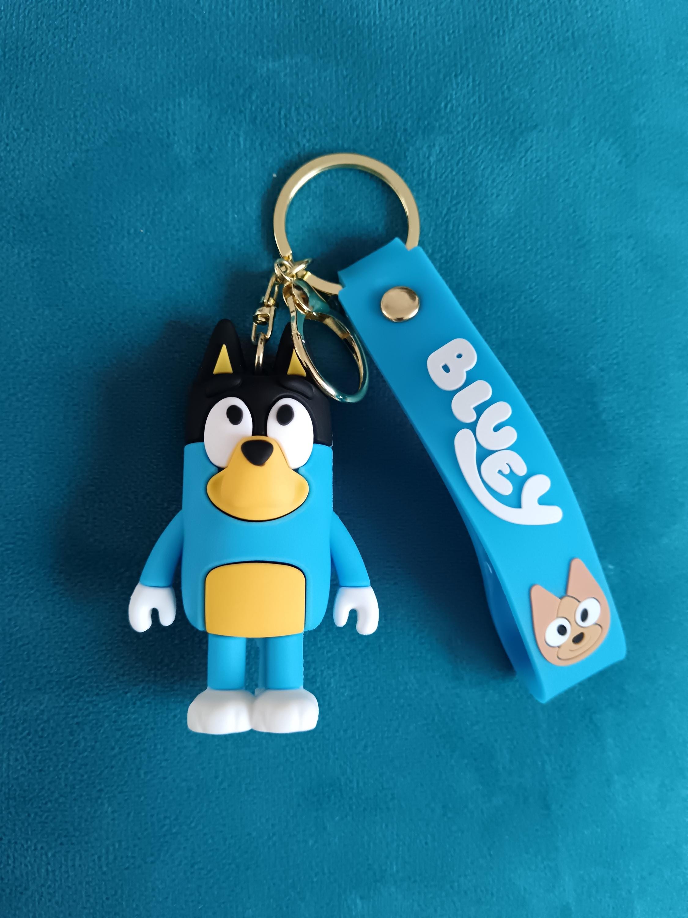 Bluey and Friends Key Rings / Bag Charms - Etsy UK