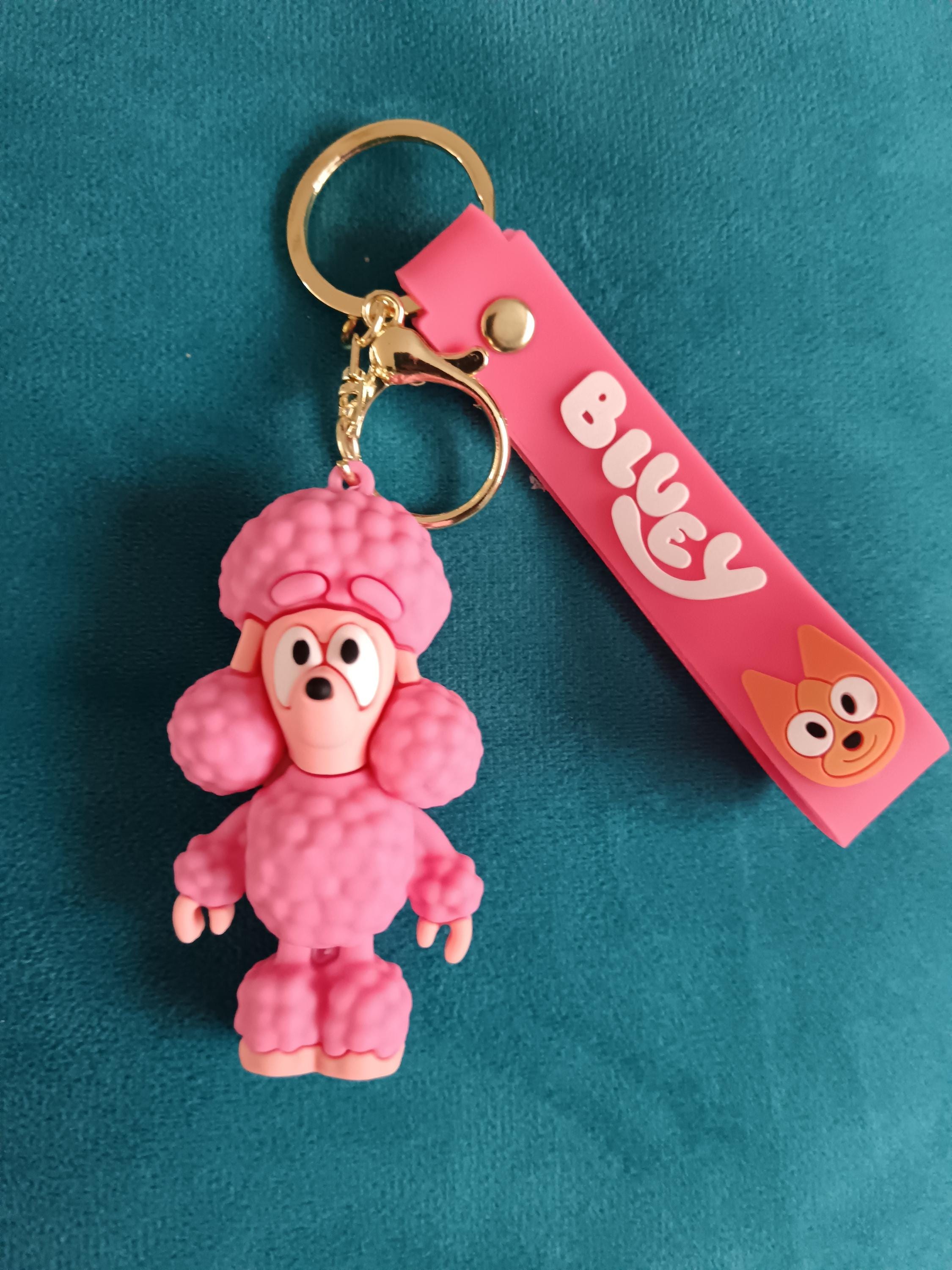 Bluey and Friends Key Rings / Bag Charms - Etsy UK