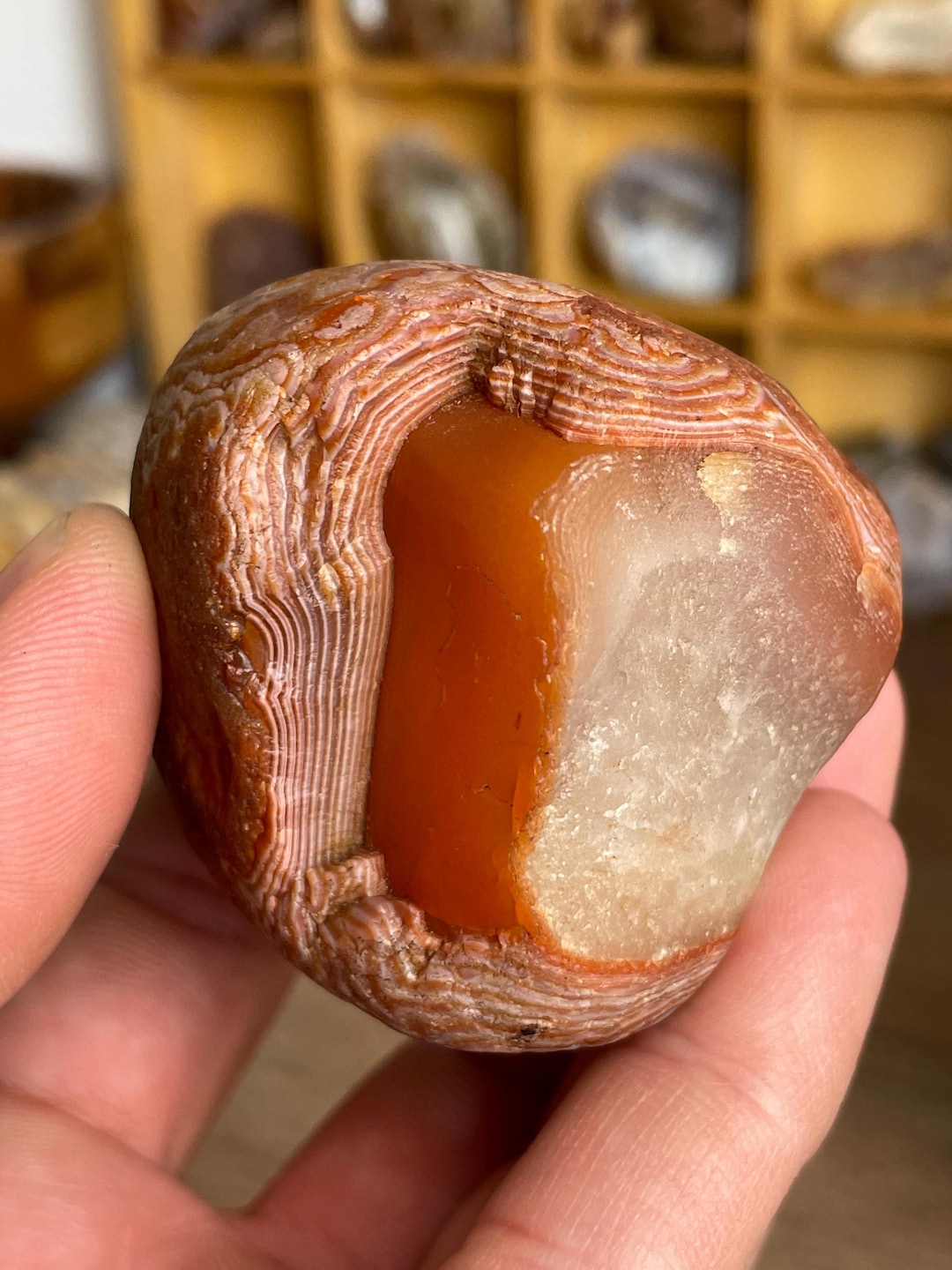 9.1 Oz Lake Superior Agate Rough Uncut Natural - Etsy
