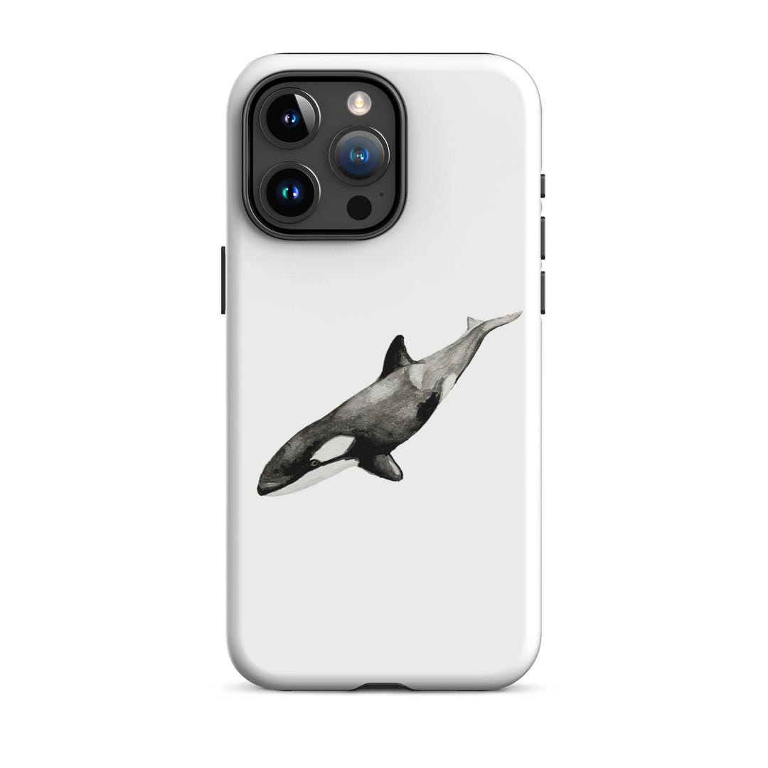 Orca Whale Watercolor, Tough Case for Iphone® - Etsy