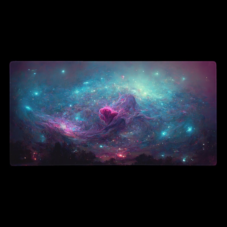 Astral Space Nebula Mouse Pad for Him for Her Gaming - Etsy