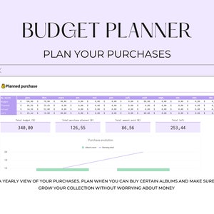 Kpop Album Collection Spreadsheet Template - Etsy
