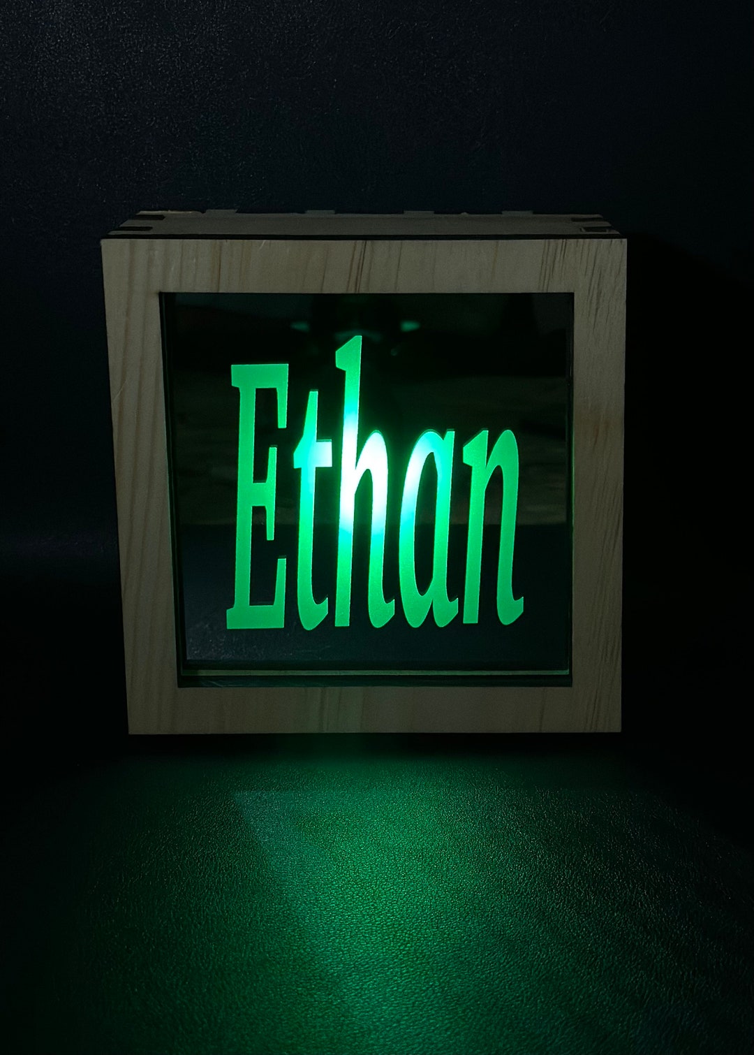 Personalized Light Box / Shadow Box - Etsy