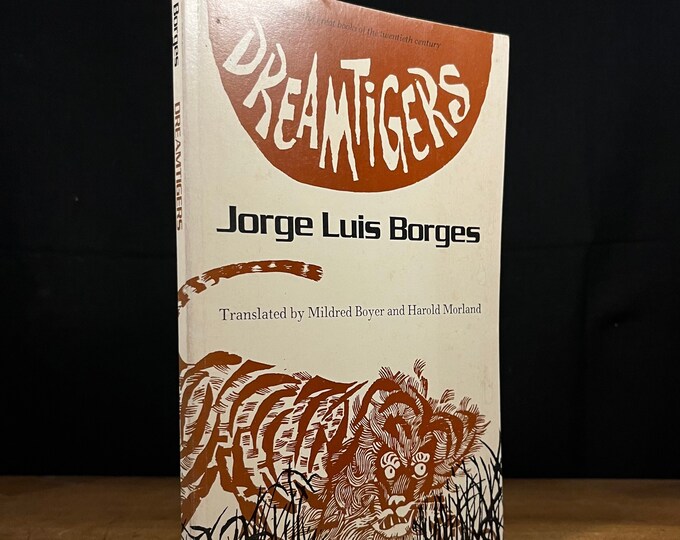 Dreamtigers by Jorge Luis Borges (1991) Vintage Paperback Book - Etsy