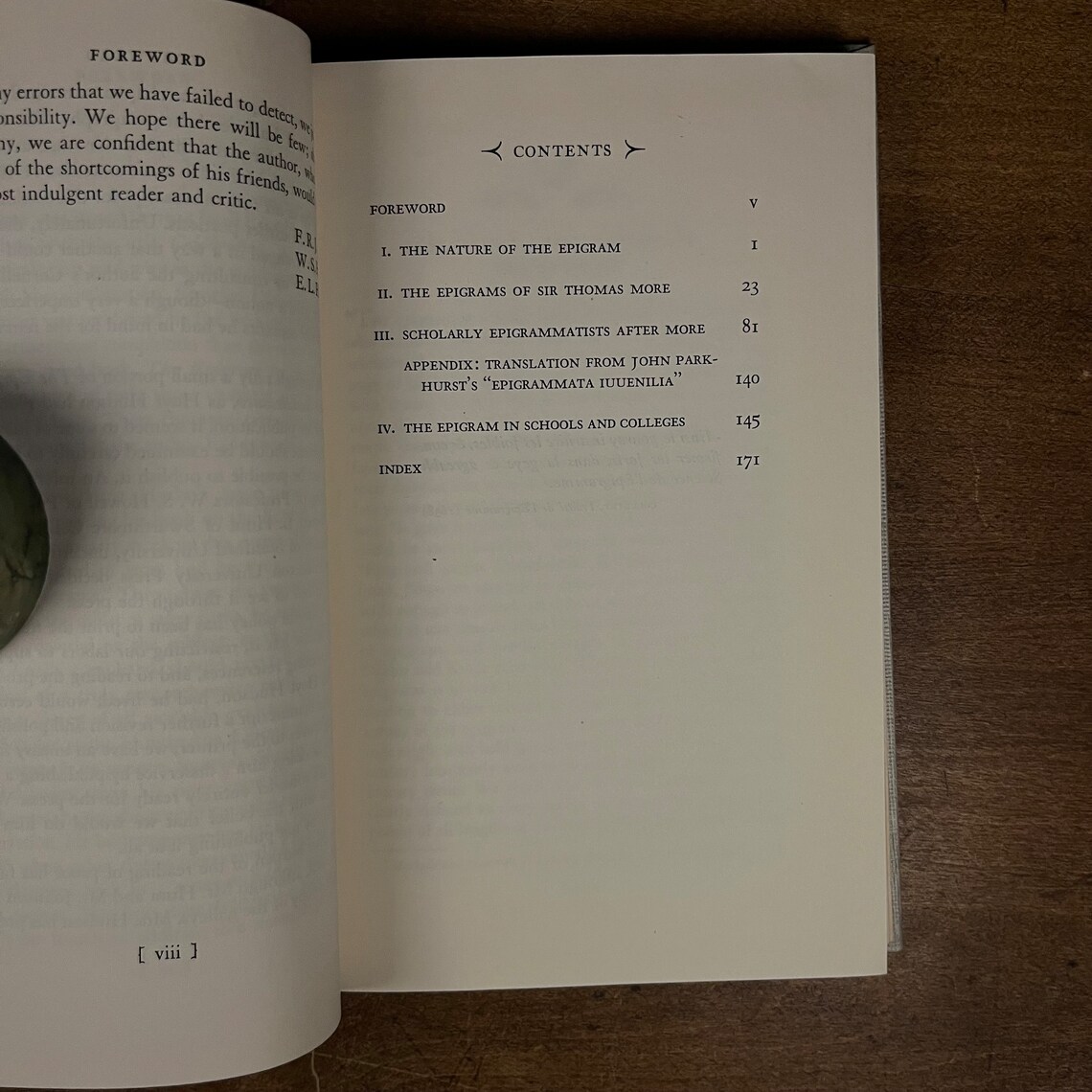 First Printing the Epigram in the English Renaissance by Hoyt Hopewell ...