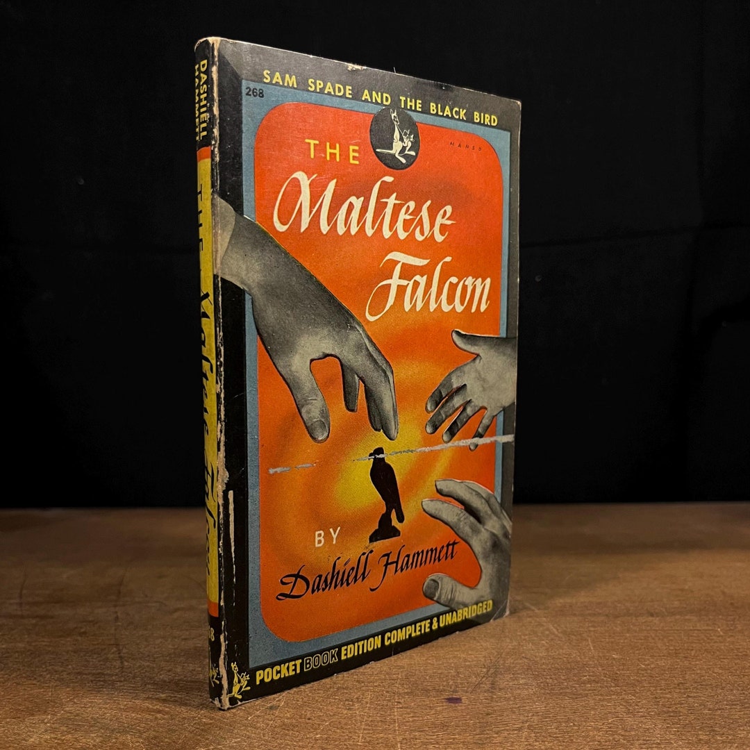 First Pocket Printing - the Maltese Falcon by Dashiell Hammett (1946 ...