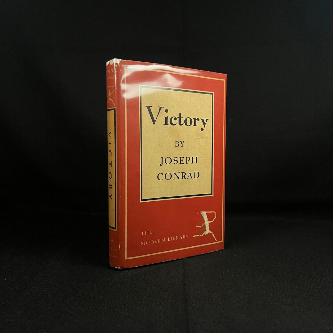 Modern Library - Victory by Joseph Conrad (1940) Vintage Hardcover Book ...