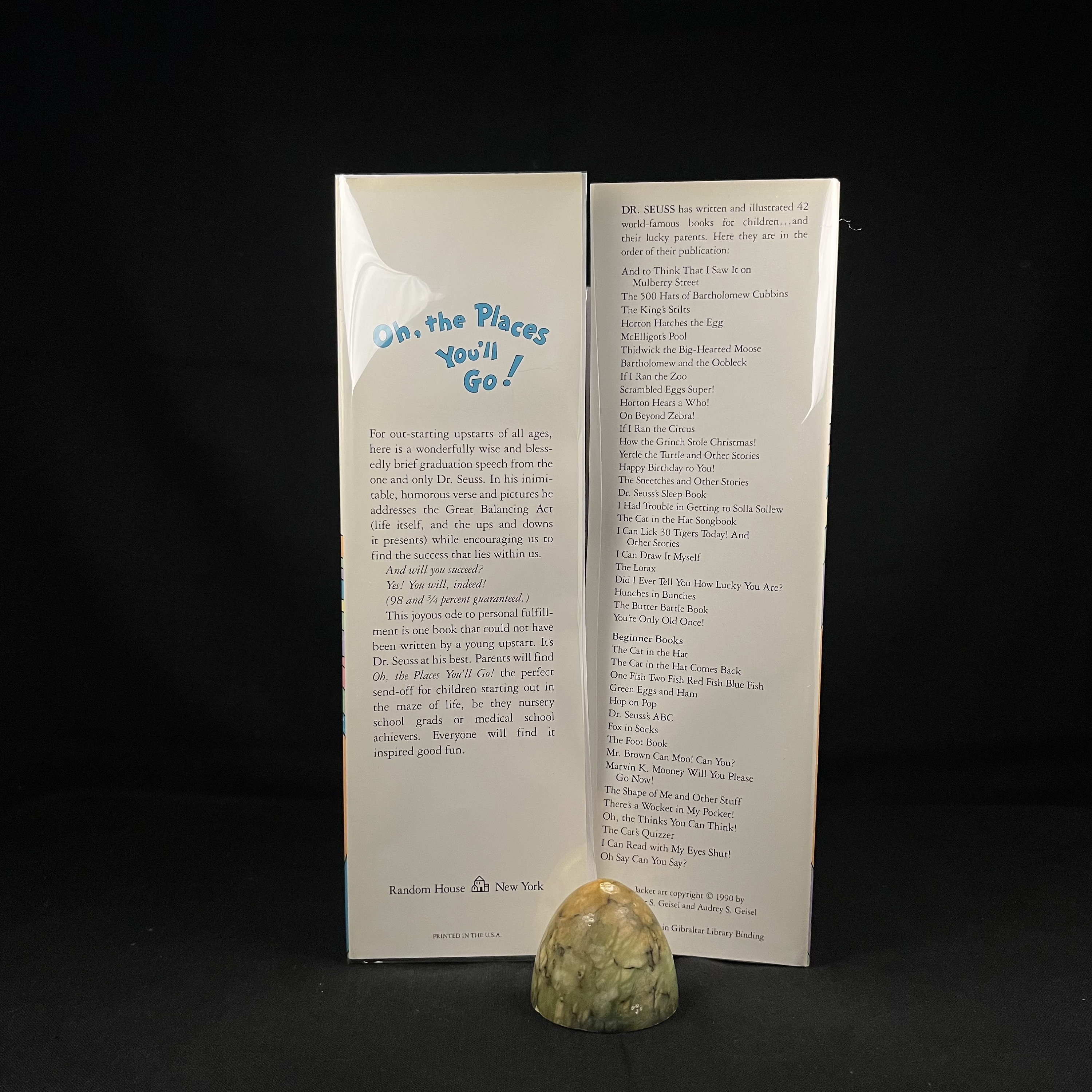 Oh, the Places Youll Go by Dr. Seuss 1990 Vintage Hardcover Childrens ...